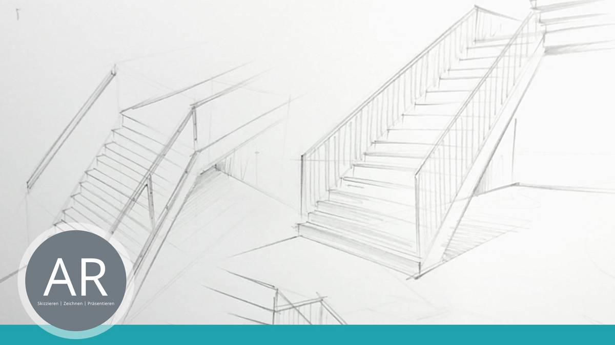 Zeichnen Lernen Mit Akademie Ruhr Die Zweipunktperspektive